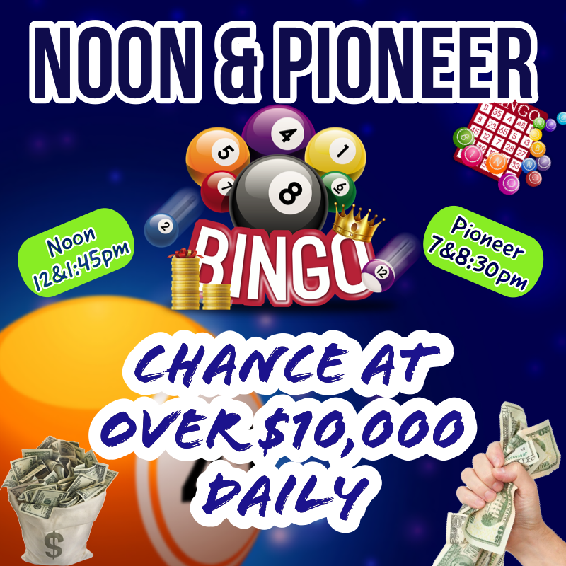 Noon Bingo – Noon & Pioneer Bingo in Arlington Texas