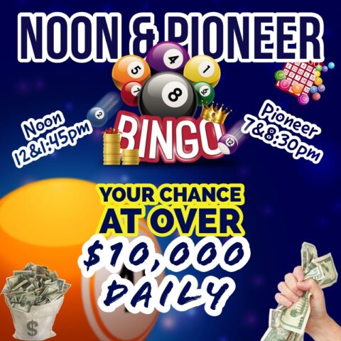 Noon and Pioneer Bingo | Noon And Pioneer Bingo in Arlington Texas